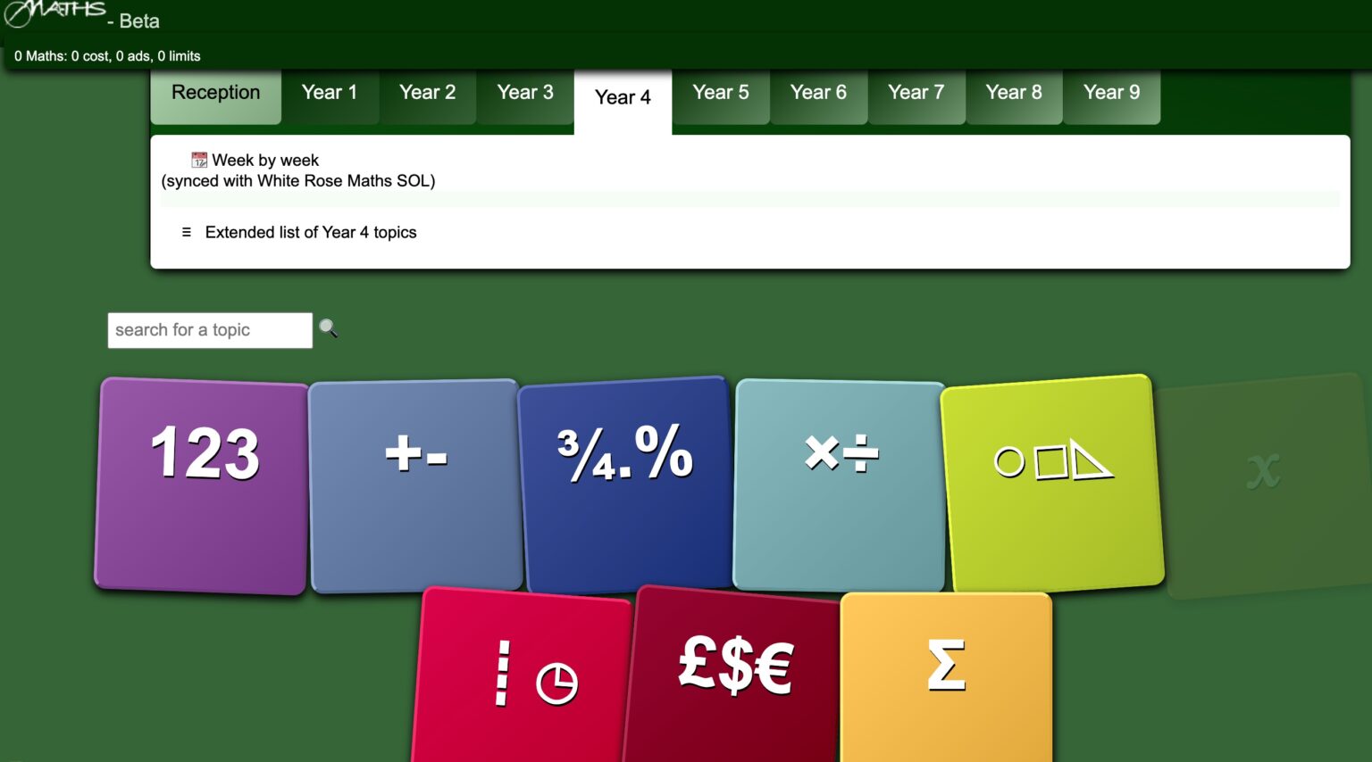 0 Maths – Digital Learning Cornwall